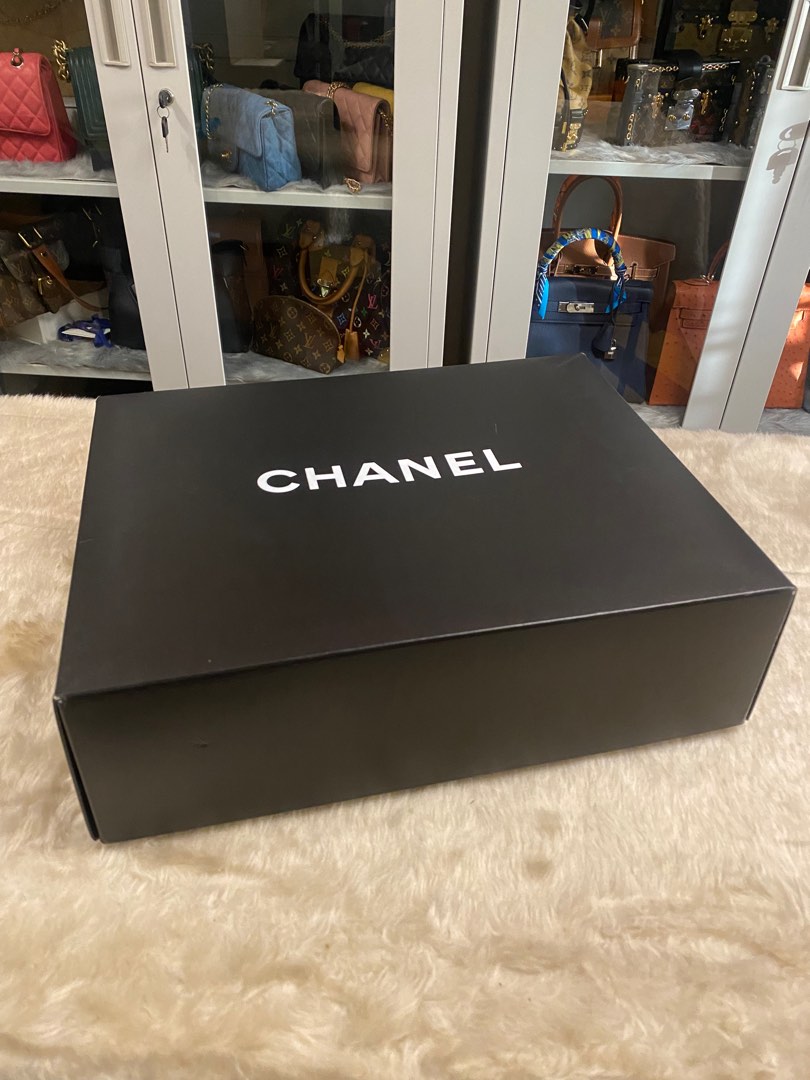 Chanel box, Luxury, Bags & Wallets on Carousell