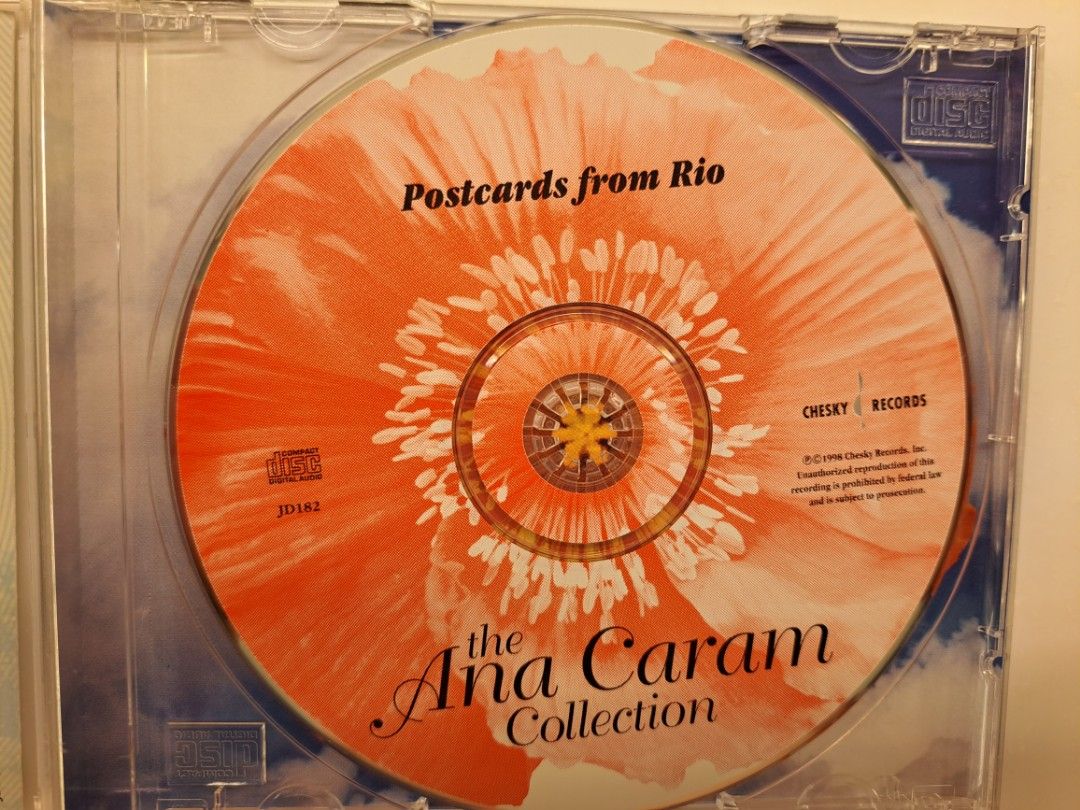 Chesky Records: - the Ana Caram Collection - Postcards from Rio, Hobbies & Toys, Music & Media ...