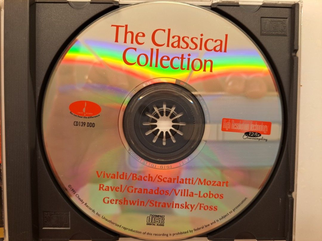Chesky Records: The Classical Collection, Hobbies & Toys, Music & Media, CDs & DVDs on Carousell