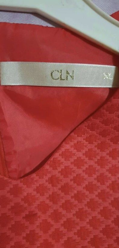 CLN Red Formal Dress on Carousell