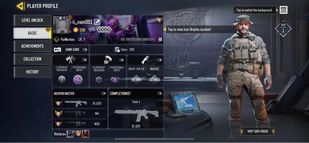 Codm acc, Video Gaming, Video Games, Others on Carousell