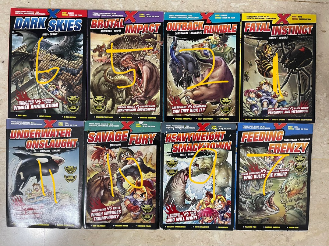 Comics - Fatal Instinct, Hobbies & Toys, Books & Magazines, Comics ...