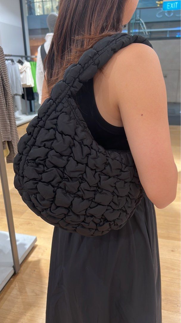 COS mini quilted bag in black, Women's Fashion, Bags & Wallets ...