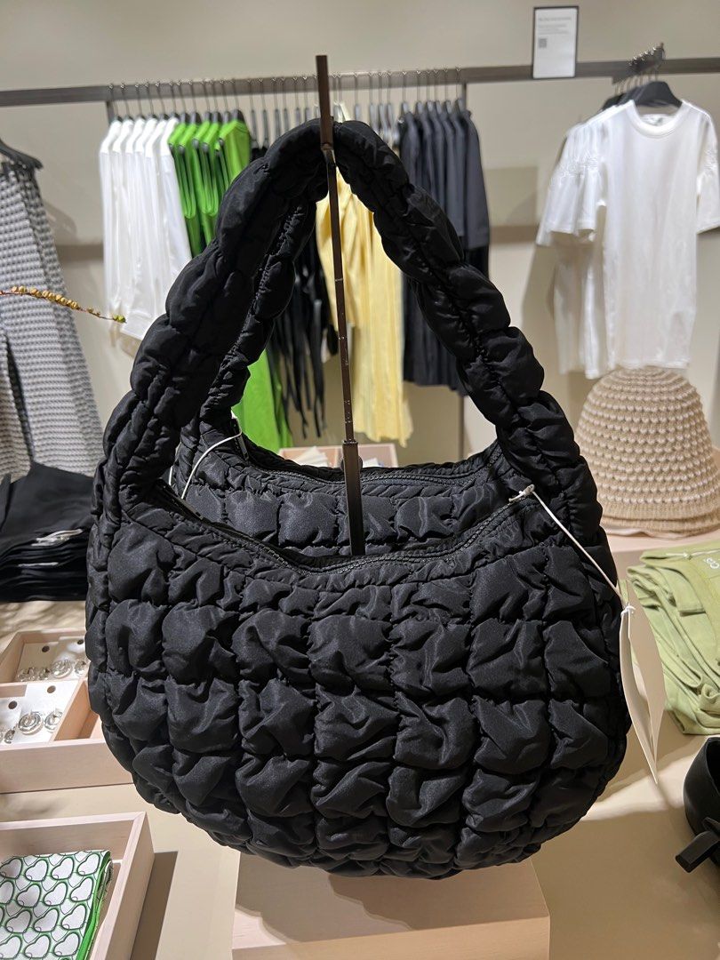 COS mini quilted bag in black, Women's Fashion, Bags & Wallets ...