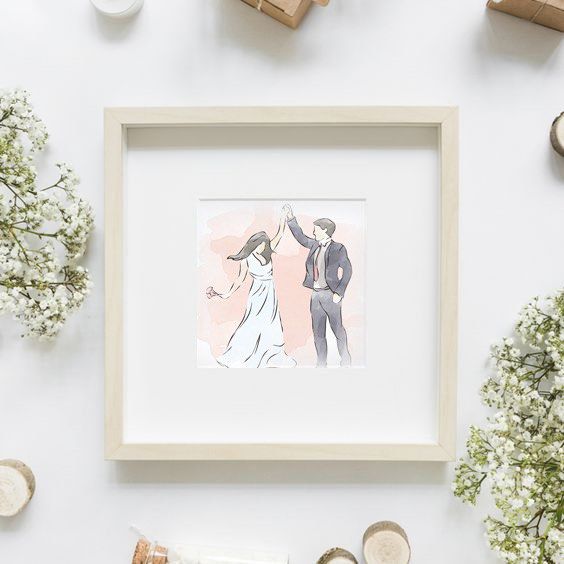 Customise Outline Portrait/ Couple Portraits/ Pet Portraits/ Customise ...