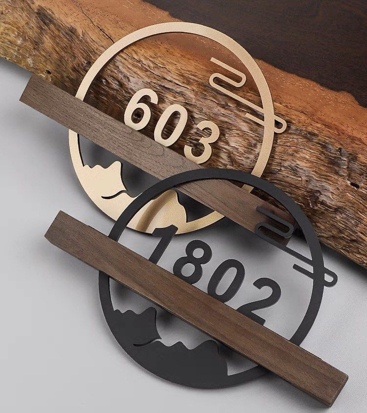 Customised Unit Sign door sign/unit number signage Customised Door Unit ...