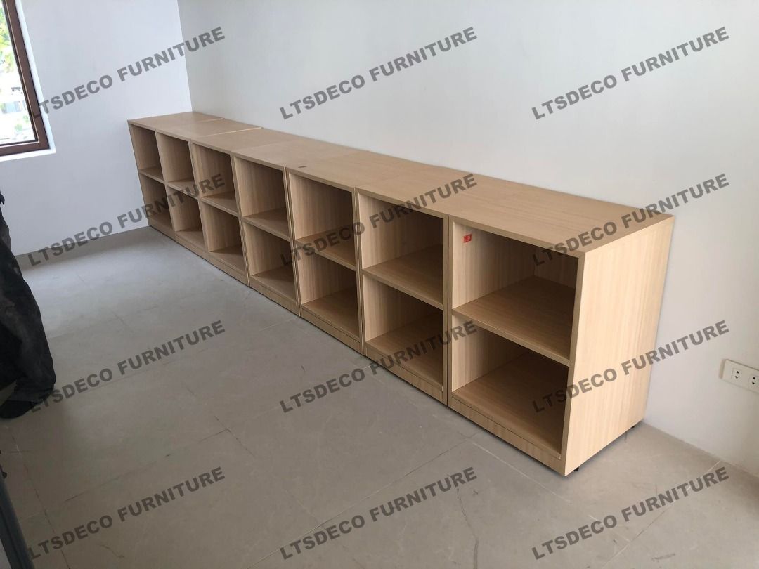 CUSTOMIZED WOODEN OPEN CABINET on Carousell