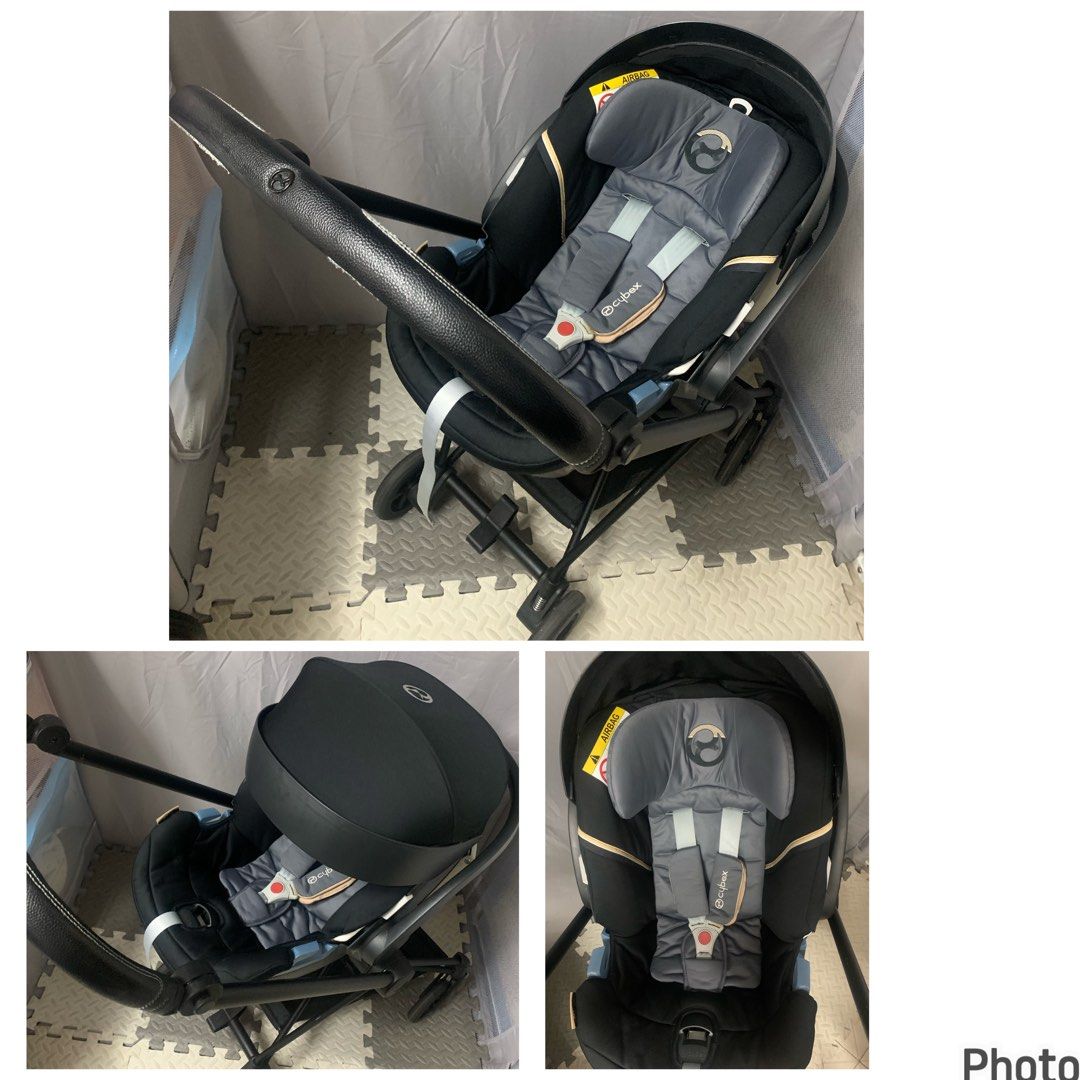 Cybex Platinum Mios 2 Ferrari 送CarSeat 白金碳纖 法拉利限量版 stroller 雙向 避震 bb車 ...