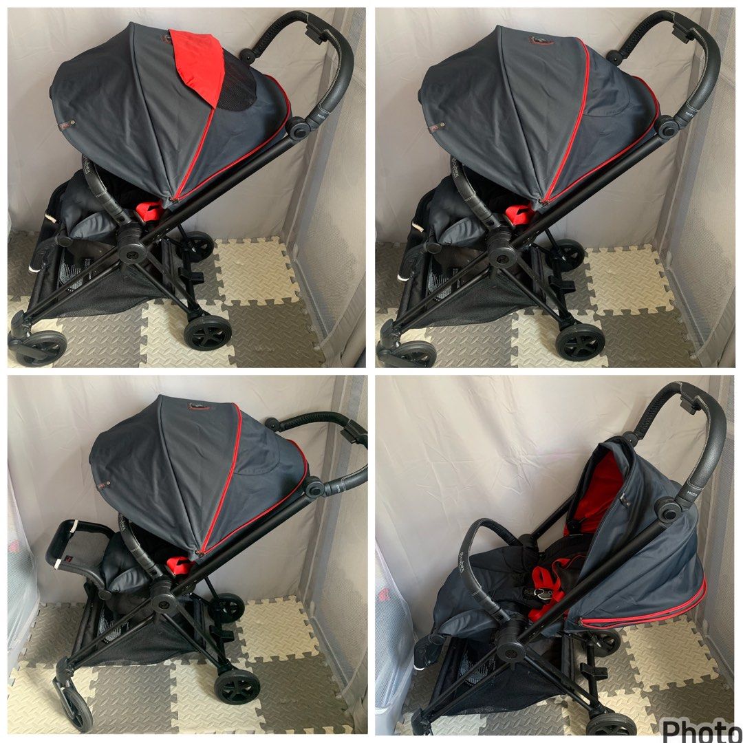 Cybex Platinum Mios 2 Ferrari 送CarSeat 白金碳纖 法拉利限量版 stroller 雙向 避震 bb車 ...