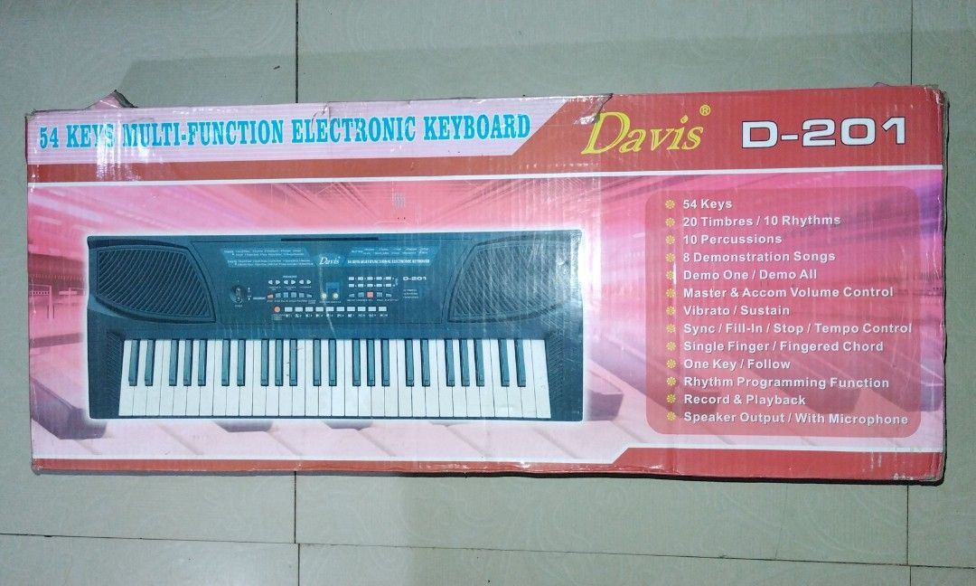 Davis D-201 Electronic Piano on Carousell