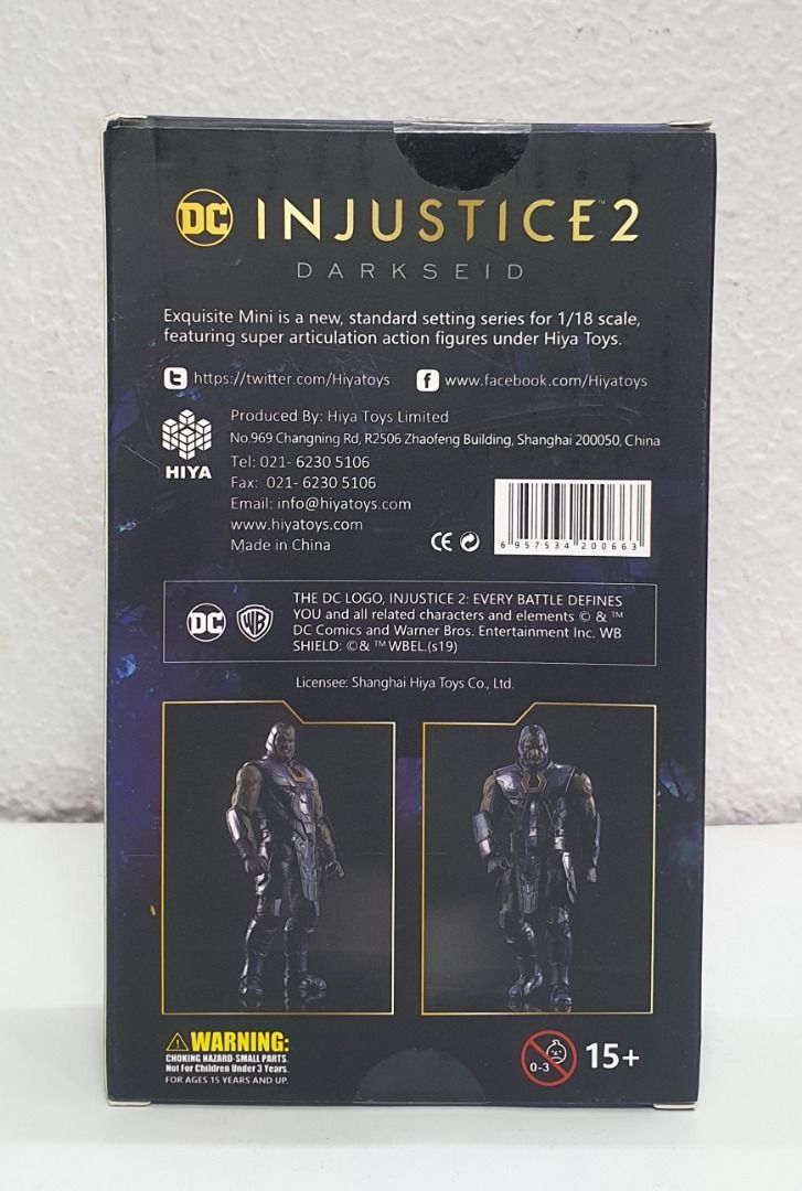 Dc Injustice2 Darkseid HIYA, Hobbies & Toys, Toys & Games on Carousell