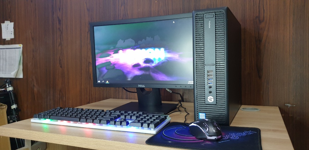 DDR4 Computer set | system unit hp 705 G3 AMD A6 8500 8GB RAM 500GB HDD ...