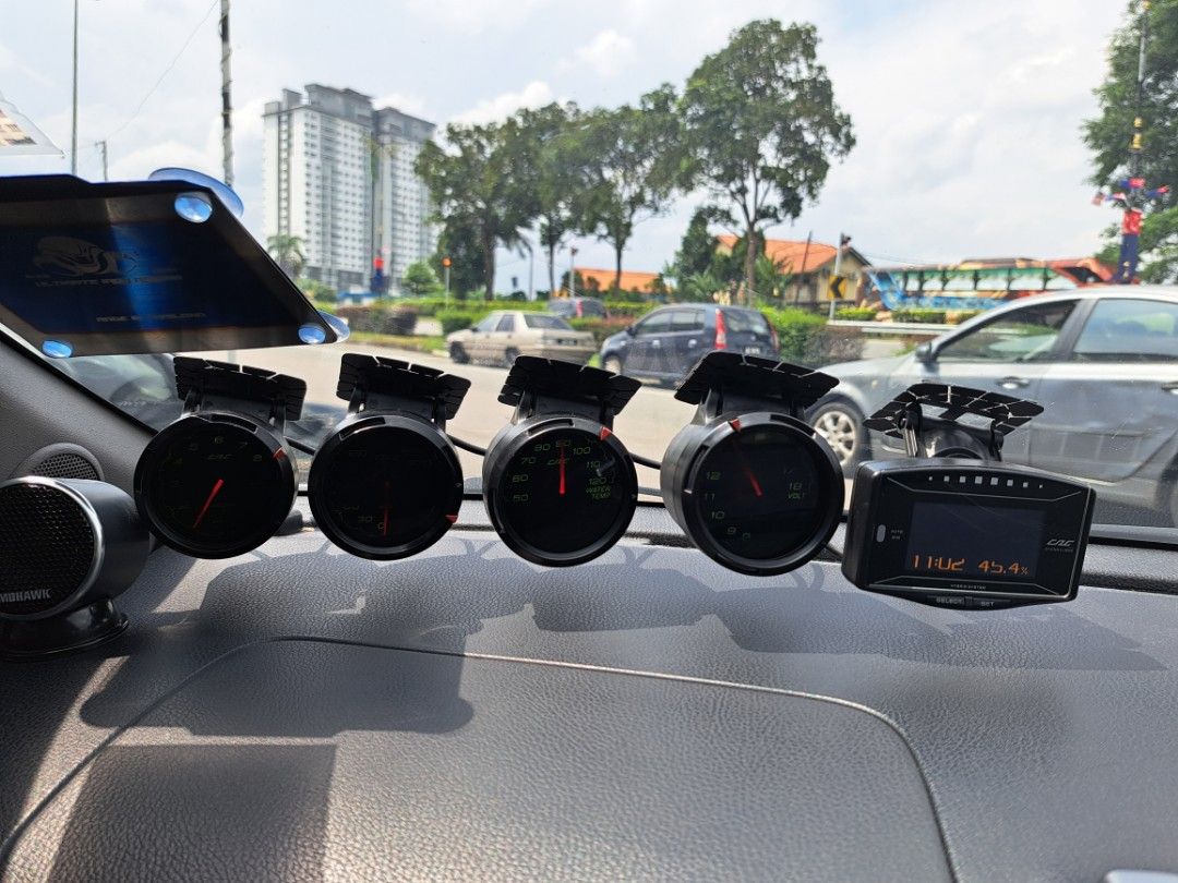 Defi meter + CAG + OBD, Car Accessories, Accessories on Carousell