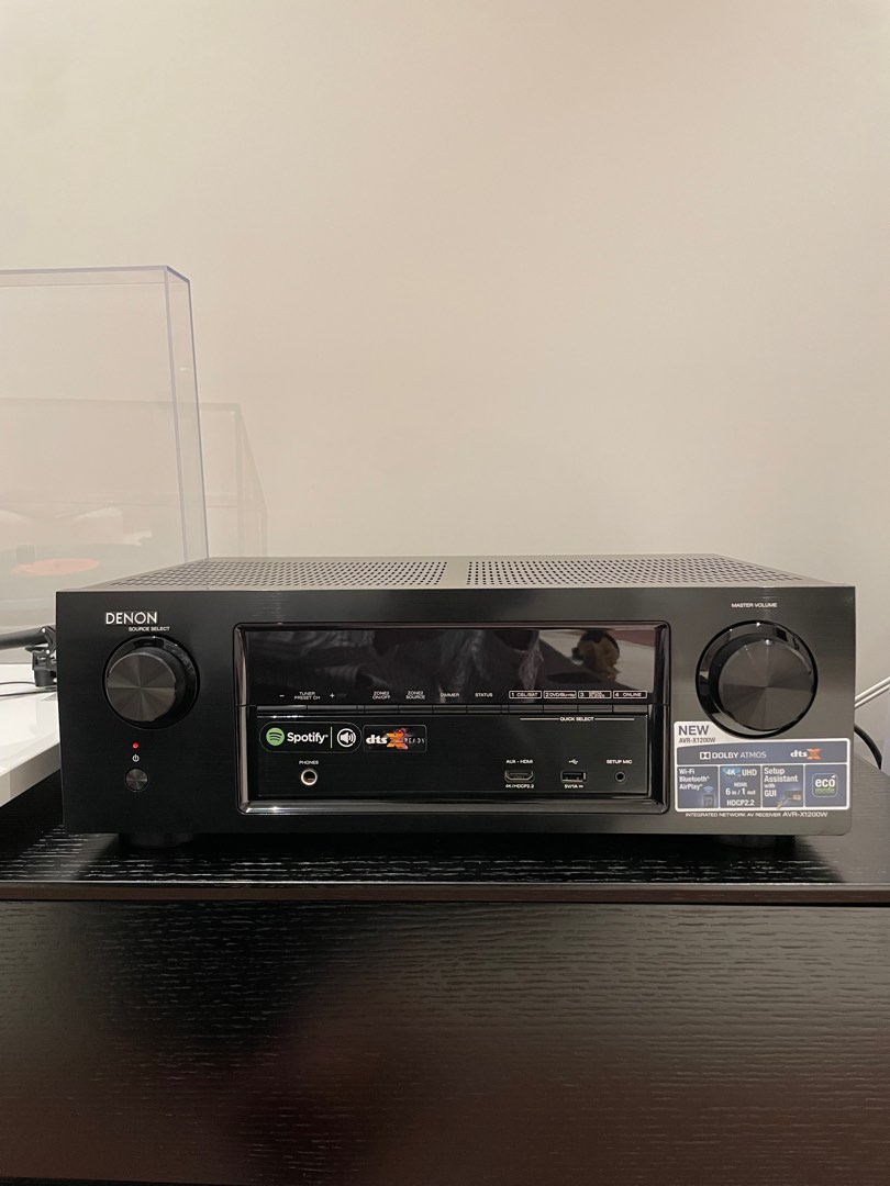 Denon AVR-X1200W integrated av receiver, 音響器材, Soundbar、揚聲器、藍牙喇叭、耳擴 ...
