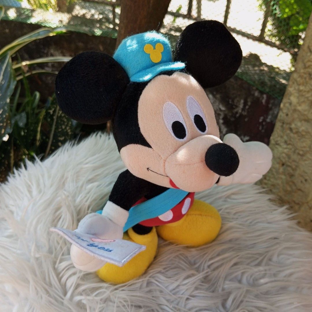 DISNEY Mickey Mouse Messenger Plush Toy on Carousell