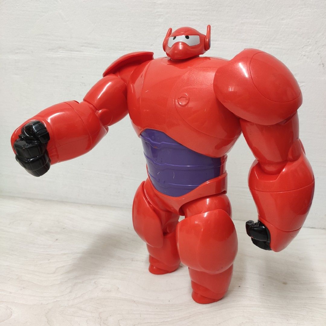 Disney Movie Big Hero 6 Baymax Red Armour Large Toy Figurine, Hobbies ...