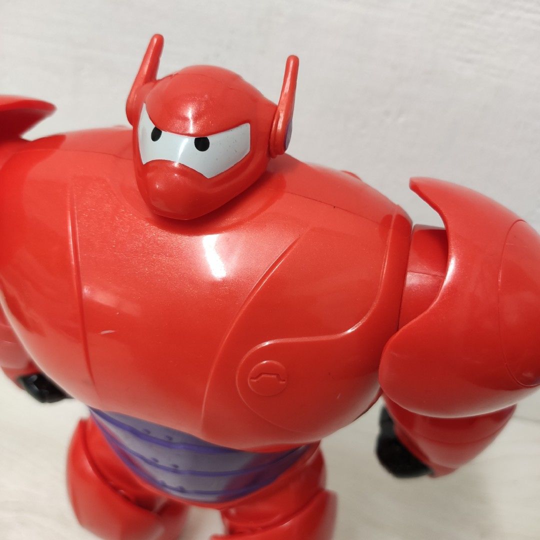 Disney Movie Big Hero 6 Baymax Red Armour Large Toy Figurine, Hobbies ...