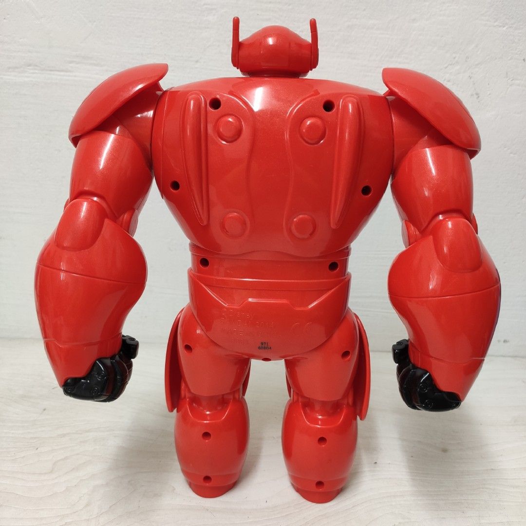 Disney Movie Big Hero 6 Baymax Red Armour Large Toy Figurine, Hobbies ...