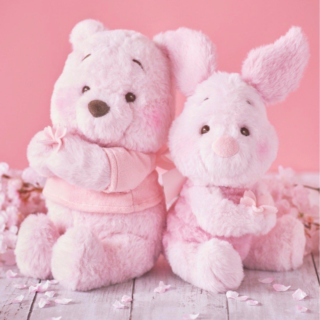 Disney Sakura Piglet Plush, Hobbies & Toys, Toys & Games on Carousell