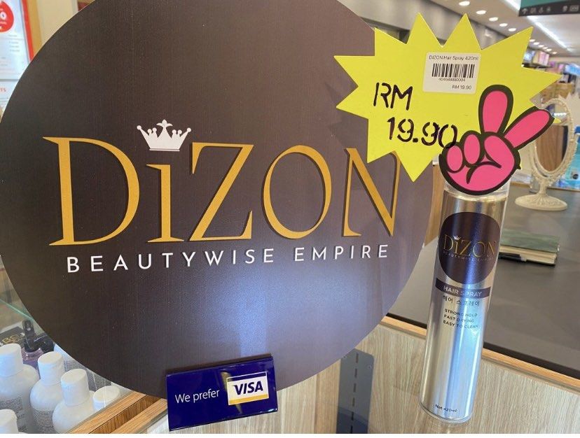 Dizon Hair Spray 420ml. Korean brand., Beauty & Personal Care, Hair on ...