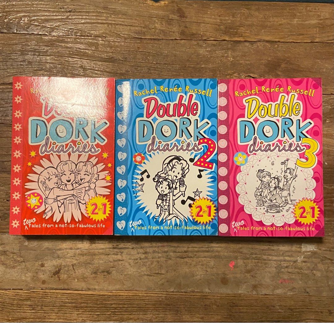 Double Dork Diaries 1-3, Hobbies & Toys, Books & Magazines, Fiction ...