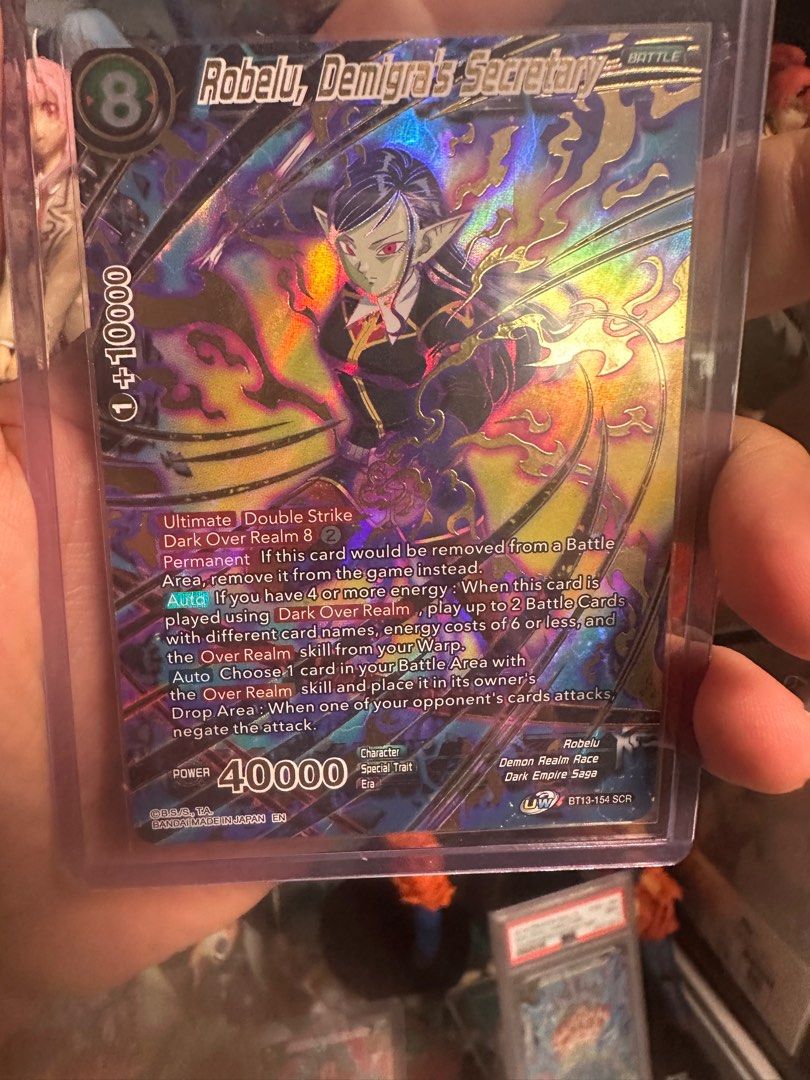 Dragonball cards SCR Supreme rivalry Robelu, Hobbies & Toys, Toys ...