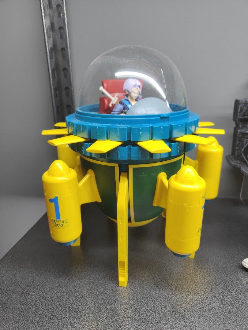 Dragonball trunks time machine figure rise model kit, Hobbies & Toys ...