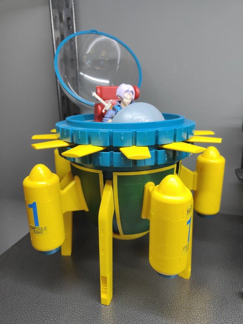 Dragonball trunks time machine figure rise model kit, Hobbies & Toys ...