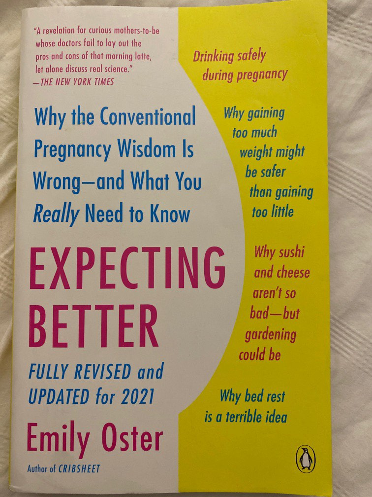 Emily Oster - Expecting Better, Hobbies & Toys, Books & Magazines ...