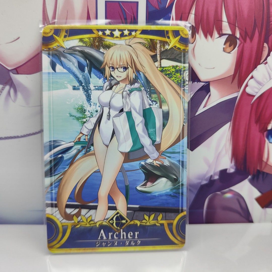 Fgo Jeanne Summer card (Fate/Grand Order Arcade), Hobbies & Toys ...