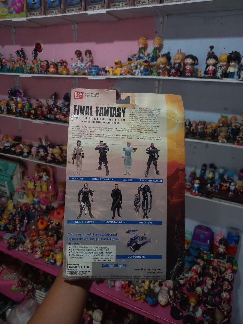 Figure Dr Sid Final Fantasy, Toys & Collectibles, Mainan di Carousell