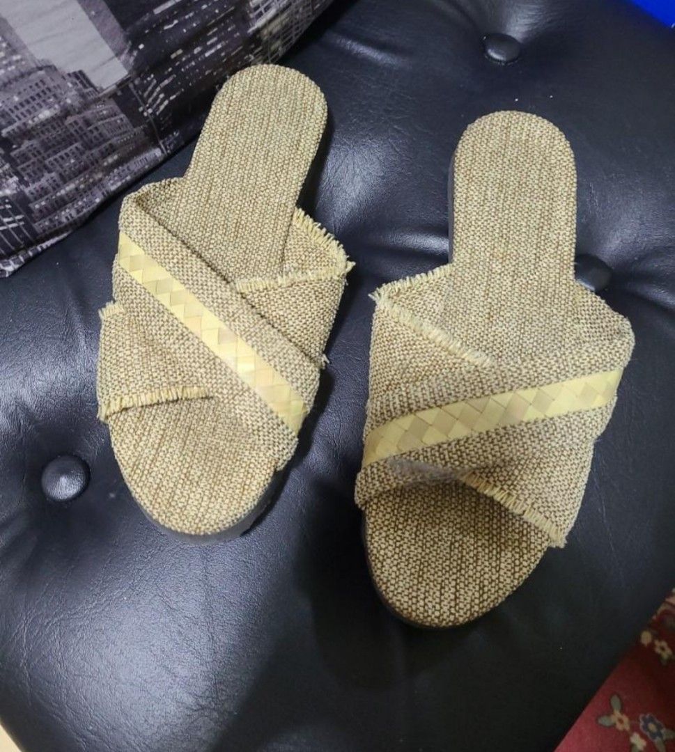 Filipiniana native slippers slip ons footwear on Carousell