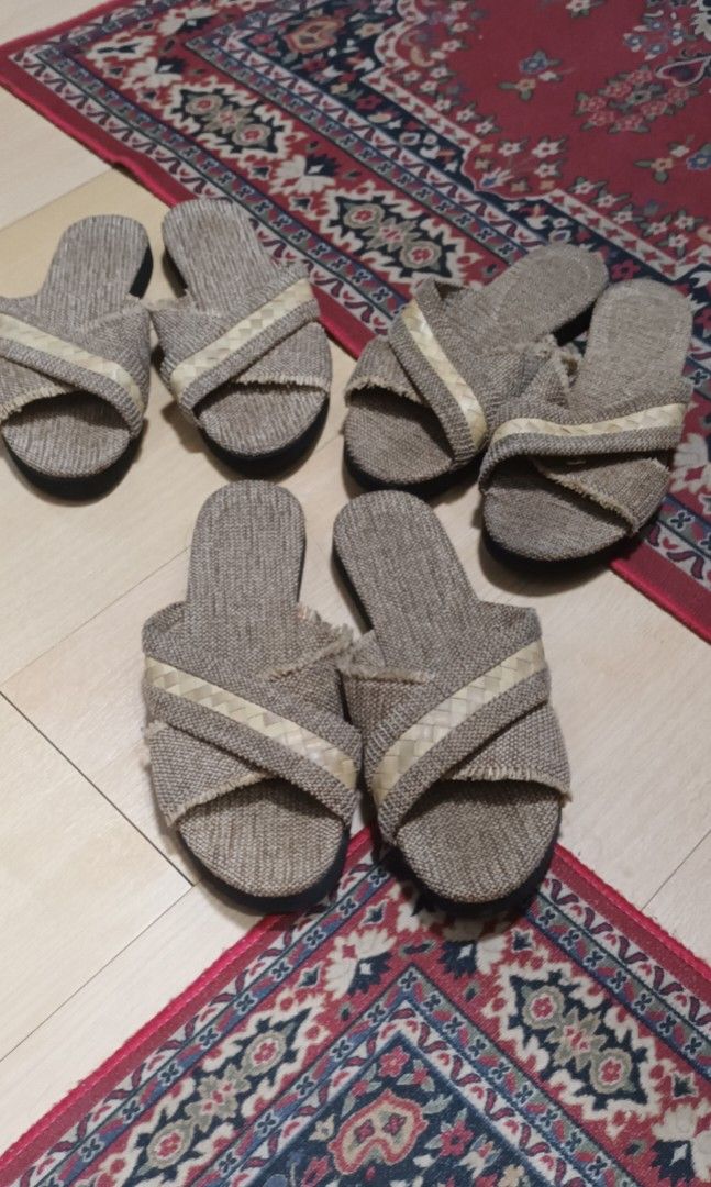 Filipiniana native slippers slip ons footwear on Carousell