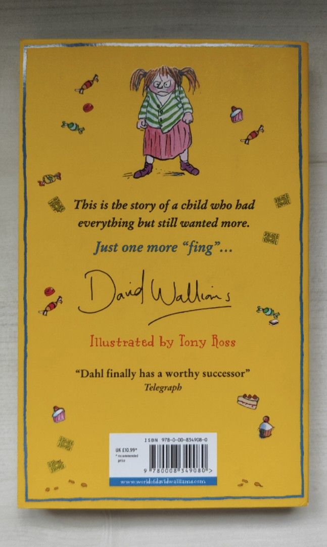 Fing by David Walliams, Hobbies & Toys, Books & Magazines, Children's ...
