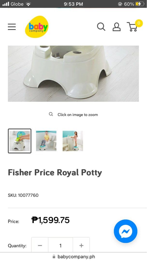 Fisher Price Royal Potty on Carousell