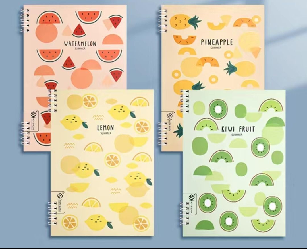 Fruit notebook, Hobbies & Toys, Stationery & Craft, Stationery & School ...