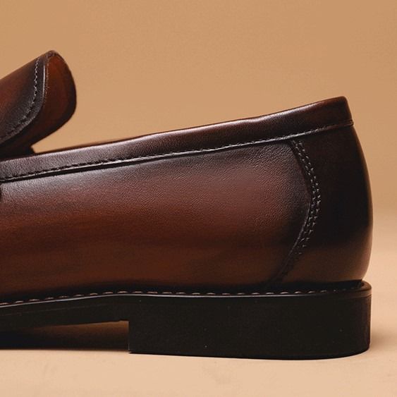 Full Grain Leather Loafer Boots - Silvestri, Men's Fashion, Footwear ...