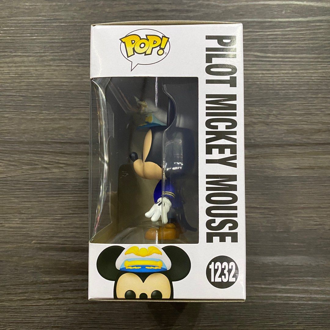 Funko Pop #1232: Disney - Pilot Mickey Mouse, Hobbies & Toys, Toys ...