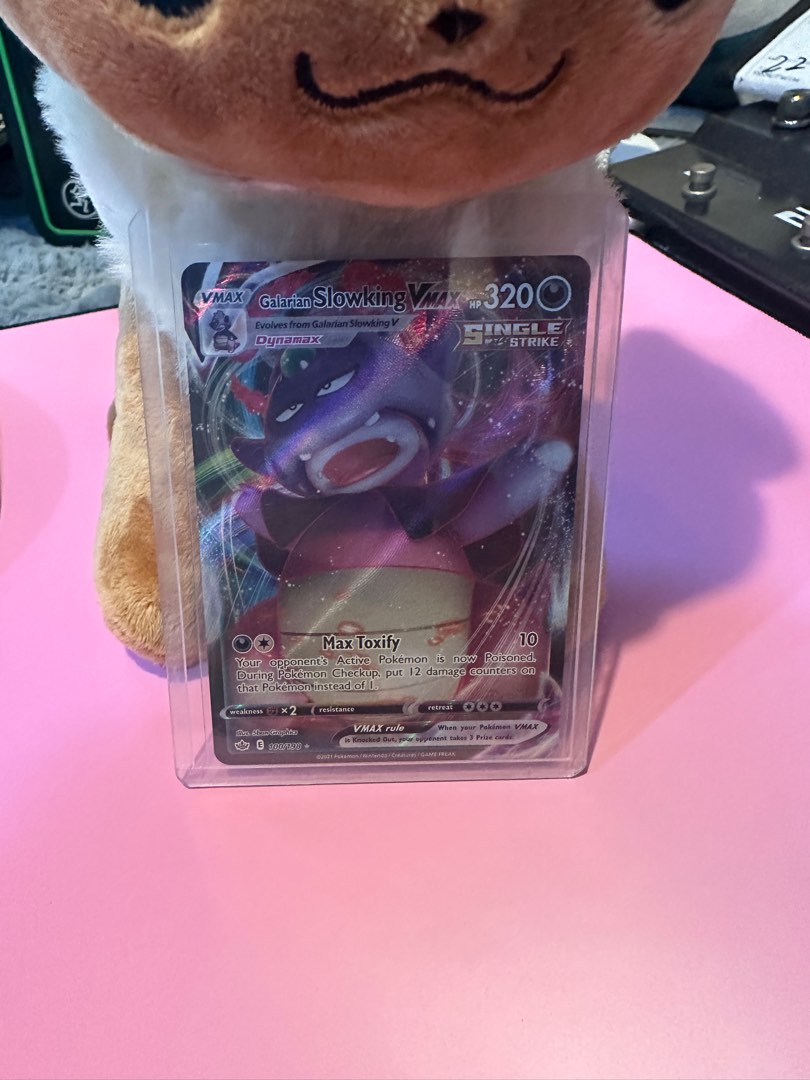 Galarian Slowking VMAX (100/198), Hobbies & Toys, Toys & Games on Carousell