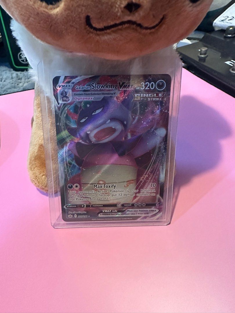 Galarian Slowking VMAX (100/198), Hobbies & Toys, Toys & Games on Carousell