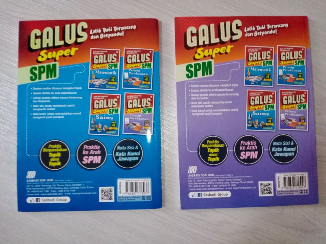 Galus Super SPM Prinsip Akaun Ting. 4 & 5, Hobbies & Toys, Books ...