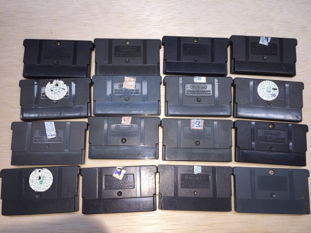 Gameboy Advance Cartridges, Video Gaming, Video Games, Others on Carousell