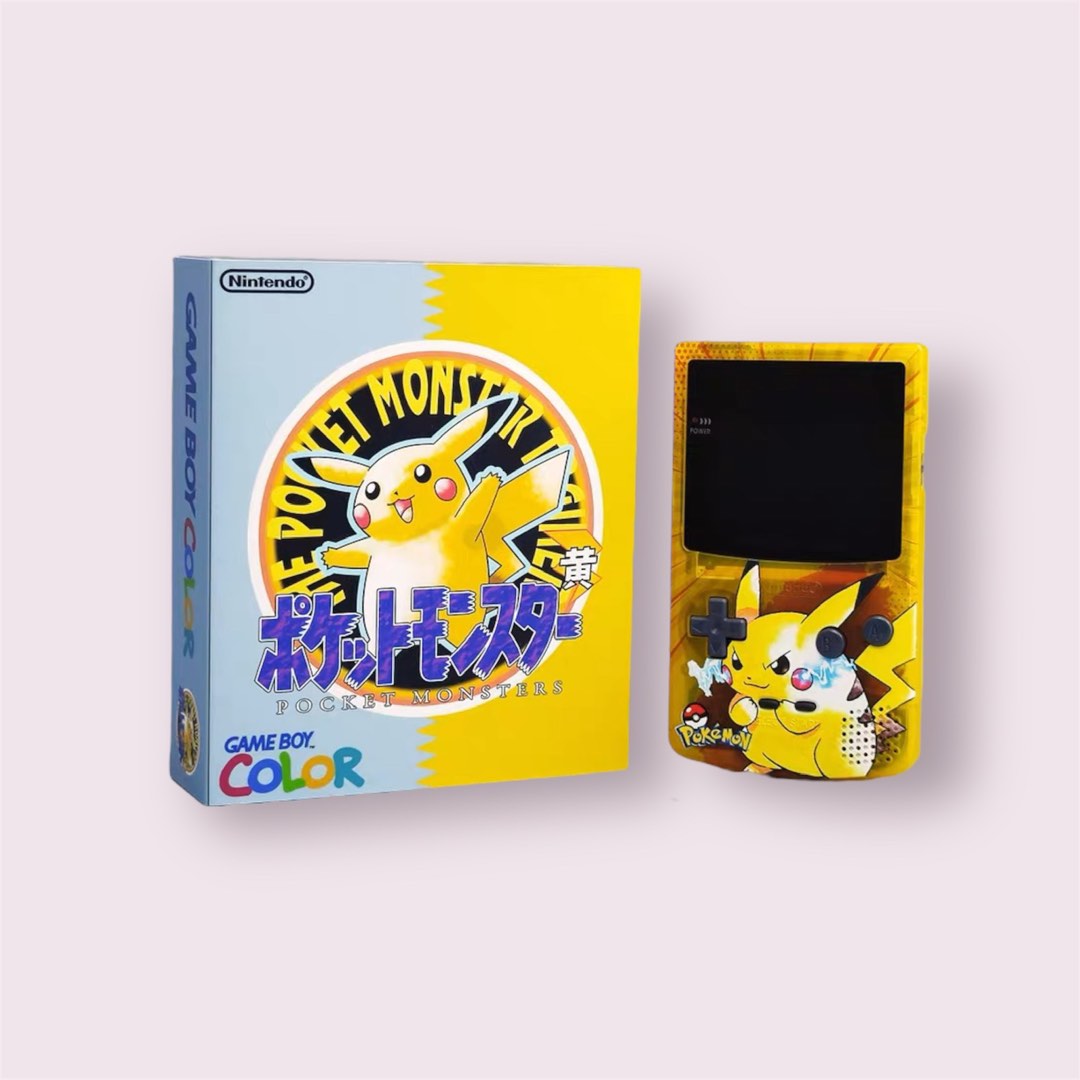 Gameboy Colour x Pikachu Console, Video Gaming, Video Games, Nintendo ...