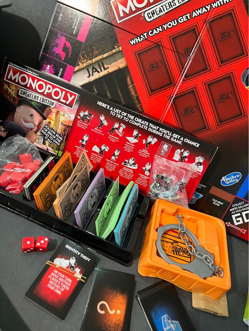 GAMES - Monopoly Cheaters Edition, Hobbies & Toys, Toys & Games on ...