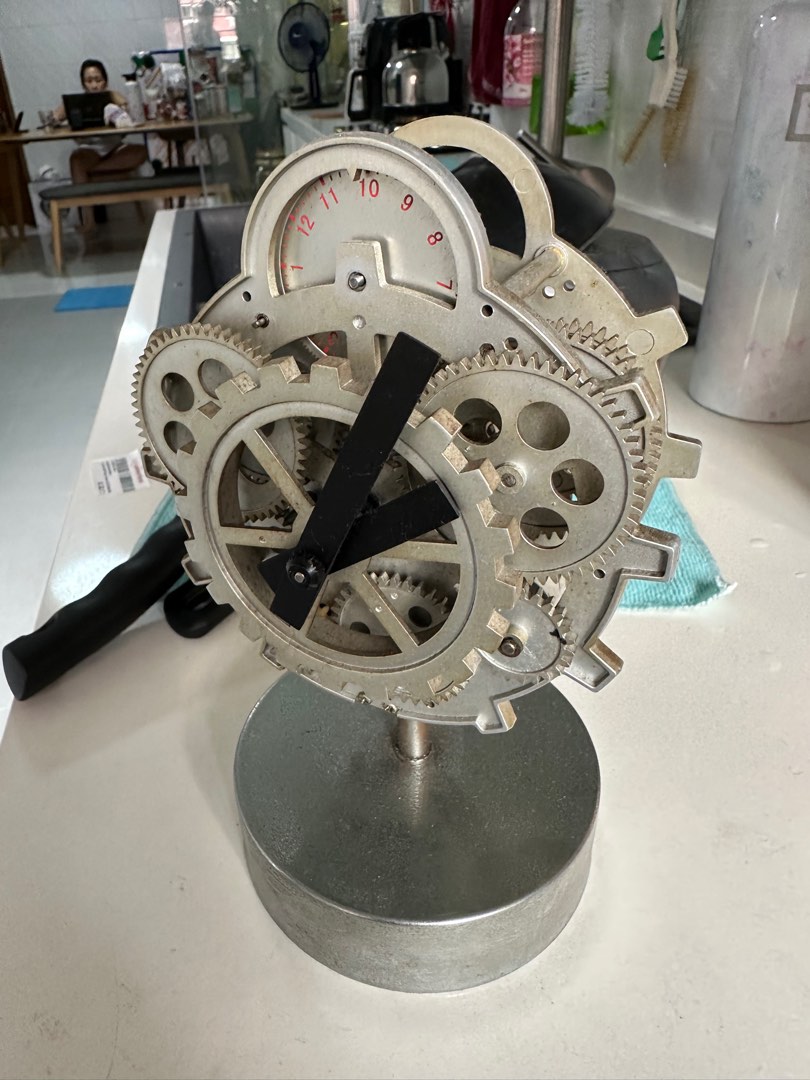 Gear clock, Hobbies & Toys, Memorabilia & Collectibles, Vintage ...