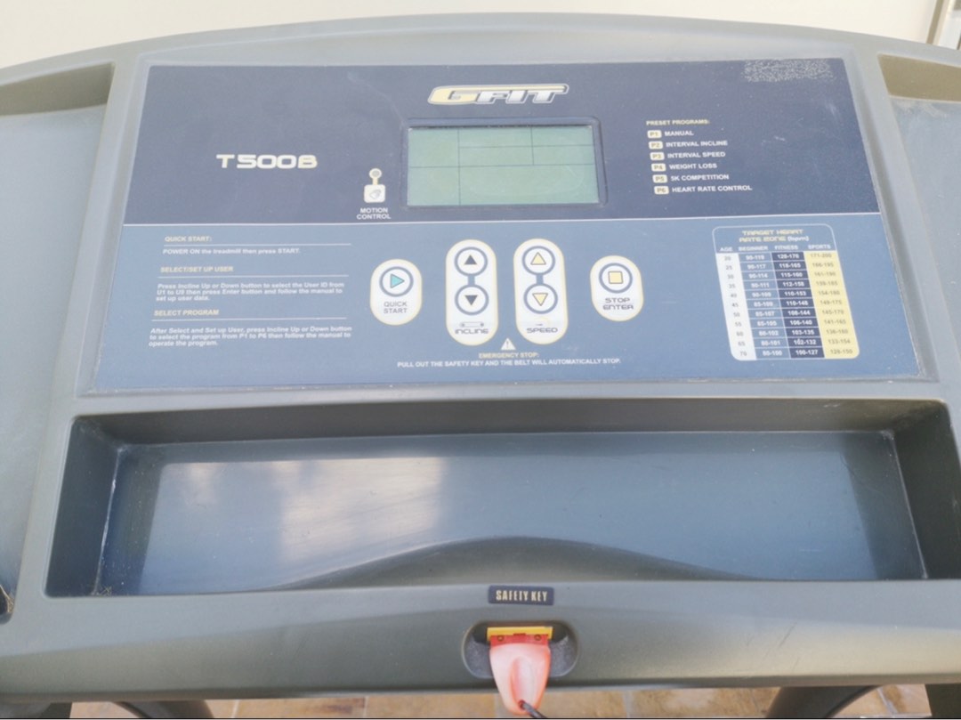 G-FIT T500 GreenMaster Motorized Treadmill on Carousell