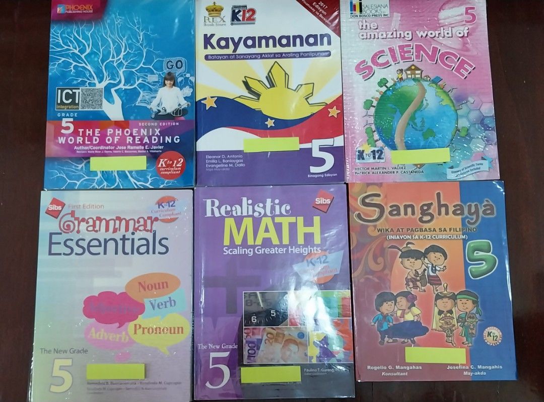 Grade 5 Textbooks, Hobbies & Toys, Books & Magazines, Textbooks on ...