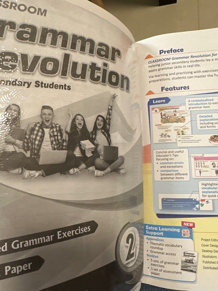 Grammar Revolution-Classroom, 興趣及遊戲, 書本 & 文具, 教科書 - Carousell