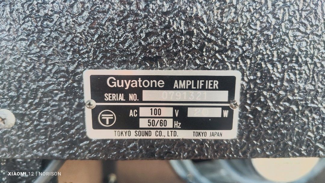 Guyatone zip 200 guitar amp, Audio, Soundbars, Speakers & Amplifiers on Carousell