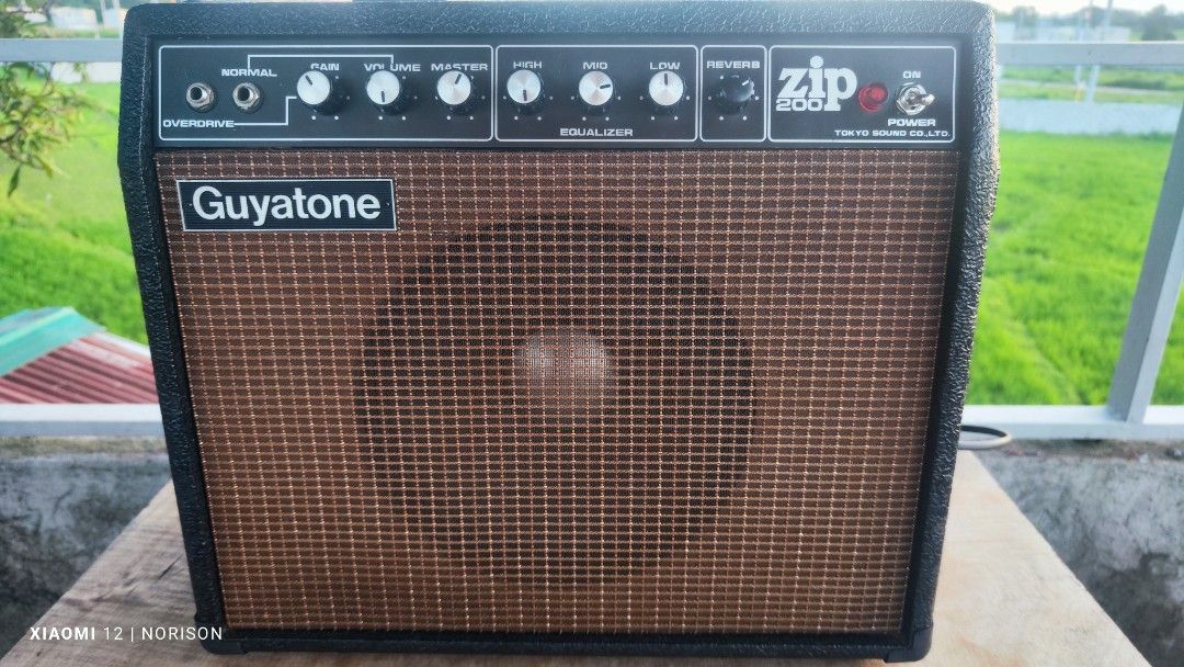 Guyatone zip 200 guitar amp, Audio, Soundbars, Speakers & Amplifiers on Carousell